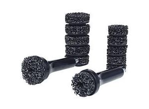 4042146211243 - Kstools - ks Tools Stehbolzen-Radnabenschleifer-Satz ø 40   50 mm 14-tlg - 1004080