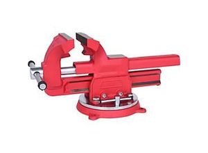 4042146375006 - Parallel-Schraubstock mit Drehteller Backenlänge 120 mm mit Rohrspannbacke KS Tools