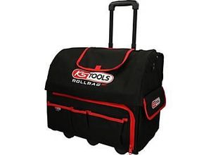 4042146613627 - ROLLBAG Universal-Werkzeugtasche XL mit Teleskop-Trolly schwarz   rot KS Tools