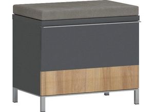 4067474646161 - Schuhbank »Onyx« (H B T)505 556 352cm) mit Sitzkissen 4067474646161 - Schuhbank »Onyx« (H B T)505 556 352cm) mit Sitzkissen