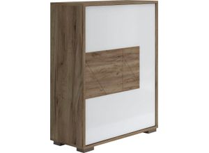 4067474834162 - Schuhschrank »Stela« (H B T) 941 624 357cm) mit Push-to-open-Funktion und weiss UV-lackierte Front 4067474834162 - Schuhschrank »Stela« (H B T) 941 624 357cm) mit Push-to-open-Funktion und weiss UV-lackierte Front