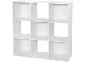 4068223082964 - Aktenregal INOSIGN Nahuel weiß B91cm H91cm T30cm FSC-zertifizierter Holzwerkstoff Regale Bücherregal Würfelregal im modernen Design B 91 x H 91 cm