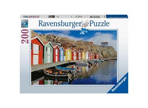4005556133154 - Colorful Scandinavian Houses - 200 Teile Puzzle für Erwachsene und Kinder ab 14 Jahren
