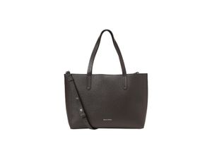 4059184150236 - Shopper MARC OPOLO aus genarbtem Rindleder Damen Gr B H T 39cm x 28cm x 11cm schwarz earth Leder Taschen