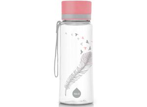 3830054680999 - Trinkflasche EQUA Kids Birds Trinkflaschen Gr 600 ml rosa (rosa transparent) Thermoflaschen Isolierflaschen und Trinkflaschen Tritankunststoff Inhalt 600 ml