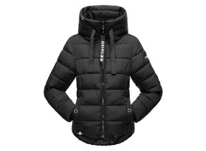4059072765443 - NAVAHOO Damen Steppjacke stylische Winterjacke mit Kapuze Amayaa