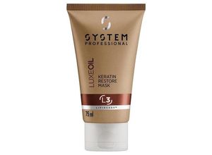 4064666579139 - System Professional Lipid Code Fibra Luxe Oil Keratin Mask 75 ml (29440 €   1 l)