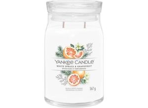 5038581129082 - Yankee-Candle Raumduefte Votivkerze-im-GlasWhite Spruce + Grapefruit 567 g (4568 €   1 kg)