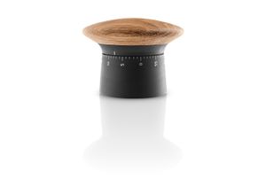 5706631268516 - - Nordic kitchen Timer - Black - Ø9 cm