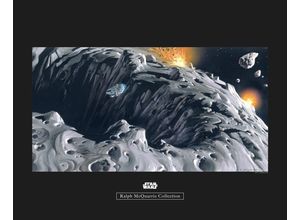 4055065163623 - Bild KOMAR Star Wars Classic RMQ Asteroid bunt (farbe bild(er) bunt) B50cm H40cm Papier Holz Bilder Wandbild zur Dekoration im Kinderzimmer - ohne Rahmen