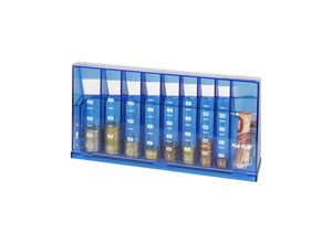 4010537471057 - HMF 4710-05 Münzsortierer Euro Spardose 24 x 5 x 12 cm Blau