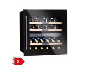 4060656462030 - Vinsider 36 Onyx Edition Weinkühlschrank 2 Kühlzonen 5-22°C 85l Onyx 36 Flaschen