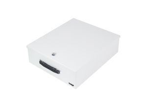 4010537142070 - HMF - 142-07 Dokumentenkassette xl Din A4 Ordner B4 Format 395 x 325 x 12 cm lichtgrau