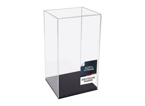4010537468125 - HMF 46812 Acryl Vitrine   Schaukasten für Modellautos Figuren 20 x 20 x 38 cm Transparent