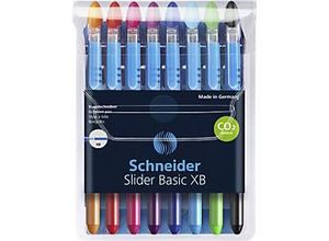 4004675054784 - Kuli Slider XB farbig sortiert Kugelschreiber 07mm 8er-Etui  4004675054784 8 Stück