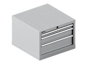 4051273651556 - Select Schubladenschrank 27-27 3 Schübe bis 75 kg B 564 x T 572 x H 400 mm weißaluminium weißaluminium 4051273651556 - Select Schubladenschrank 27-27 3 Schübe bis 75 kg B 564 x T 572 x H 400 mm weißaluminium weißaluminium