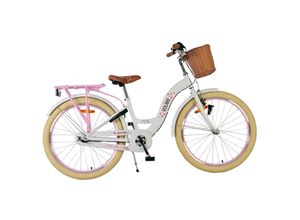 8715347524486 - VOLARE Jugendfahrrad Blossom 3- Gang 24 Zoll weiß