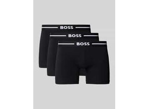 4063539857503 - Boxershorts mit elastischem Label-Bund im 3er-Pack