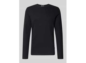 5715778649713 - Longsleeve mit Rundhalsausschnitt und Label-Detail 5715778649713 - Longsleeve mit Rundhalsausschnitt und Label-Detail