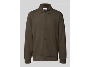 5715651776543 - Sweatjacke mit Kentkragen 5715651776543 - Sweatjacke mit Kentkragen