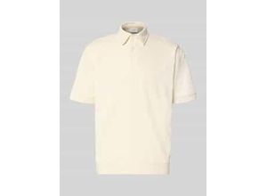 5715651362456 - Oversized Poloshirt mit Polokragen und Label-Detail 5715651362456 - Oversized Poloshirt mit Polokragen und Label-Detail