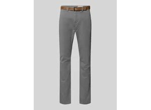 4063421108935 - Slim Fit Chino mit Gürtel