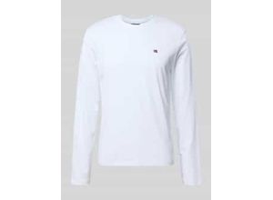 0196248864198 - Longsleeve mit Logo-Stitching Modell Salis