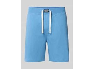 3616853591250 - Slim Fit Shorts mit elastischem Bund und Label-Detail 3616853591250 - Slim Fit Shorts mit elastischem Bund und Label-Detail