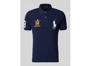 3616855008510 - Poloshirt mit Label-Stitching
