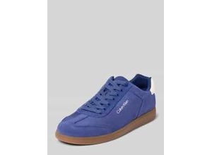 8721187091675 - Ledersneaker mit Label-Schriftzug