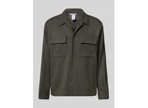 8052136957439 - Regular Fit Hemdjacke mit Reverskragen