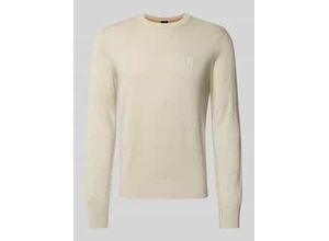 4063544840248 - Regular Fit Pullover aus Baumwoll-Kaschmir-Mix MODELL KANOVANO