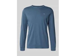 4069402074923 - Regular Fit Langarmshirt aus reiner Baumwolle