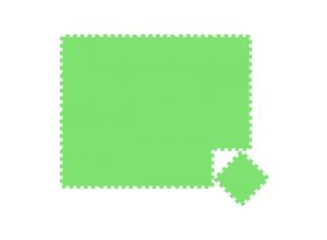 4057216046069 - Littletom - 18 Pieces Baby Play Mat - 30x30 Puzzle Mats Soft Playmat Interlocking Foam Tiles - grün
