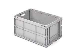 4014688051007 - Klappbox 5100 64 Liter für A3 außen 600x400x320mm Polypropylen grau 4014688051007 Alutec