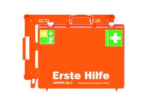 4250108806400 - Erste-Hilfe-Koffer austria Typ 2 (Wundverbände sirius Rettungsdecke) - Söhngen