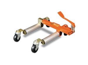 4036351215455 - Unicraft Rangierhilfe PV 681 Tragkraft 680 kg mit Fußpedal mit Lenkrollen