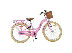 8715347524424 - VOLARE Jugendfahrrad Blossom 3- Gang 24 Zoll rosa