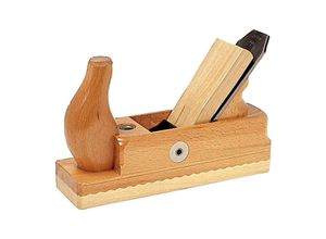 4044637101392 - Holzhobel   Putzhobel mit Weißbuchensohle Doppeleisen Putzen von Vollholz - Ulmia