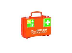 4250108805311 - Erste - Hilfe - Koffer QUICK-CD Kindergarten Spezialfüllung für Kita-Vorschulalter bis 6 Jahre Maße 260 x 170 x 110 mm