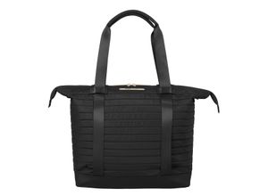 4027002094253 - Shopper TRAVELITE BARBARA & travelite BARBARA STEPP Damen Gr B H T 44cm x 38cm x 21cm schwarz Nylon unifarben Taschen Handtasche mit Trolley Sleeve auch als Rucksack tragbar