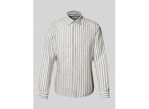 4069469045393 - Slim Fit Freizeithemd aus Leinen-Mix