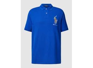3616535091191 - Classic Fit Poloshirt mit Label-Stitching 3616535091191 - Classic Fit Poloshirt mit Label-Stitching