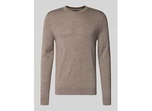 4069469367655 - Regular Fit Longsleeve aus Merino-Mix