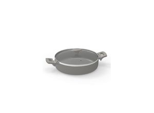 4047125282207 - Alythia Servierpfanne mit Glasdeckel - 28 cm in Grau