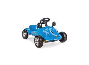 8693461011993 - Pilsan Kinderauto Tretauto Herby 07302 Hupe am Lenkrad Pedale ab 3 Jahre blau