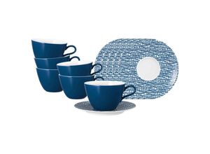 4262517045141 - Milchkaffeetassen mit Untertassen Life Fashion 370 ml 6er Set 4262517045141 - Milchkaffeetassen mit Untertassen Life Fashion 370 ml 6er Set