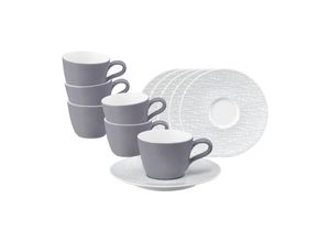 4262517045226 - Espressotassen mit Untertassen Life Fashion 90 ml 6er Set 4262517045226 - Espressotassen mit Untertassen Life Fashion 90 ml 6er Set