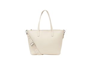 4059184150670 - Shopper MARC OPOLO aus einer Lederalternative aus recyceltem Polyester Damen Gr B H T 42cm x 30cm x 12cm beige (natural stone) Polyester unifarben Taschen