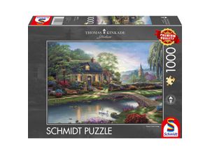 4001504597757 - Thomas Kinkade Studios Stoney Creek Cottage Puzzle